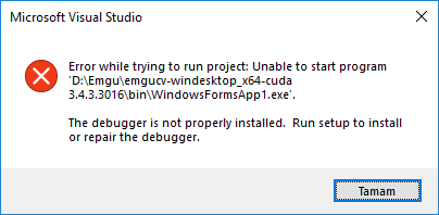 Visual Studio’da Debug Yapmaya Çalışırken Hata ve Çözümü | Dr. Abdullah ...
